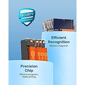 Exurbiz 902XL Compatible Ink Cartridge Replacement for 902 XL with Officejet Pro 6978 6960 6962 6968 6954 6958 6950 6951 6970 Printers (Black, Cyan, Magenta, Yellow, 4 Combo Pack) High Yield