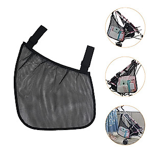 Toyvian Baby Stroller Organizer Stroller Mesh Net Hanging Bag Accessories Bag for Diaper Bottle Baby Toys Phone