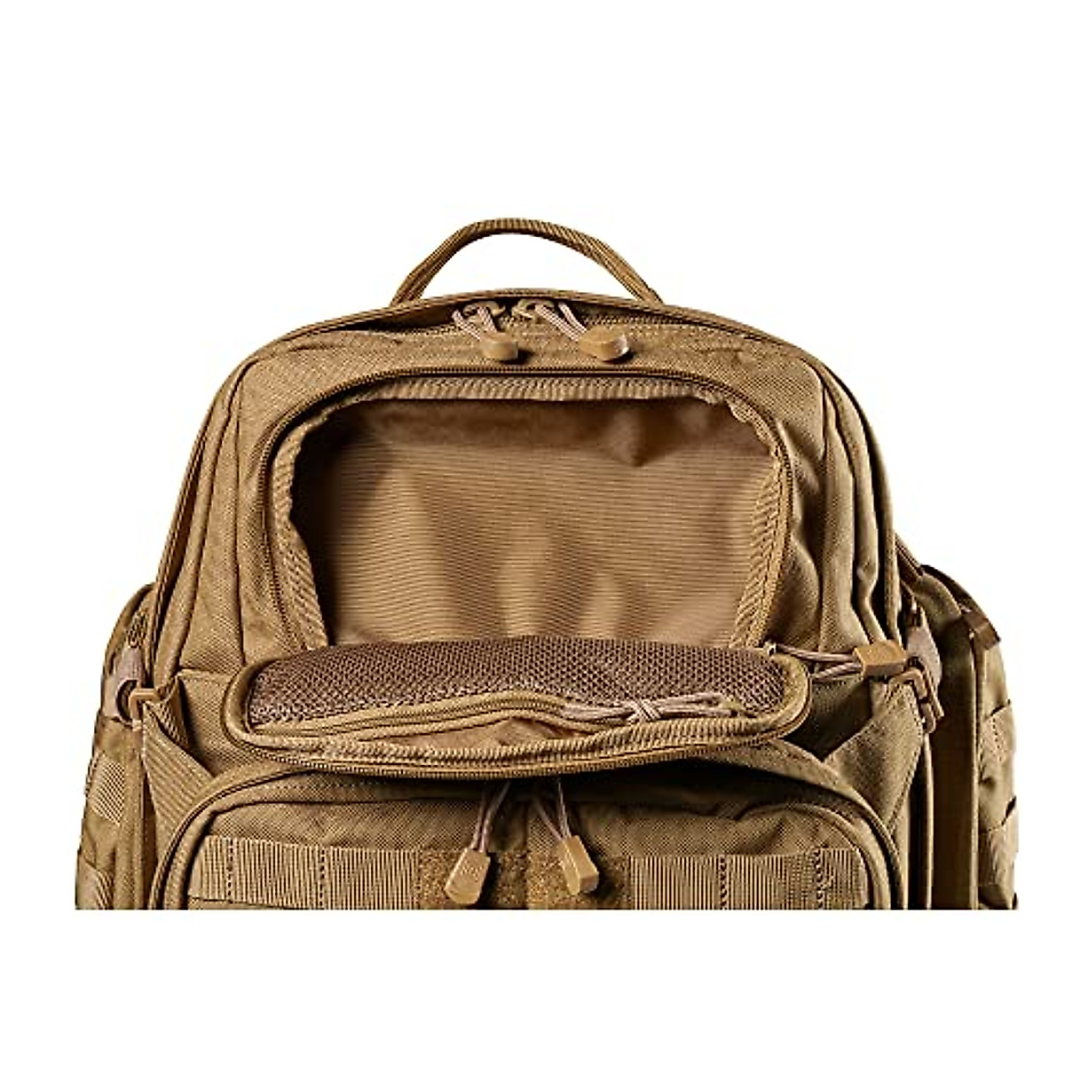 5.11 Tactical Backpack – Rush 72 2.0 – Military Molle Pack, CCW and Laptop Compartment, 55 Liter, Large, Style 56565, Kangaroo