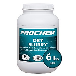 Prochem Dry Slurry Professional Cleaning Concentrate Detergent Powder for Carpet, 6 Lb Jar