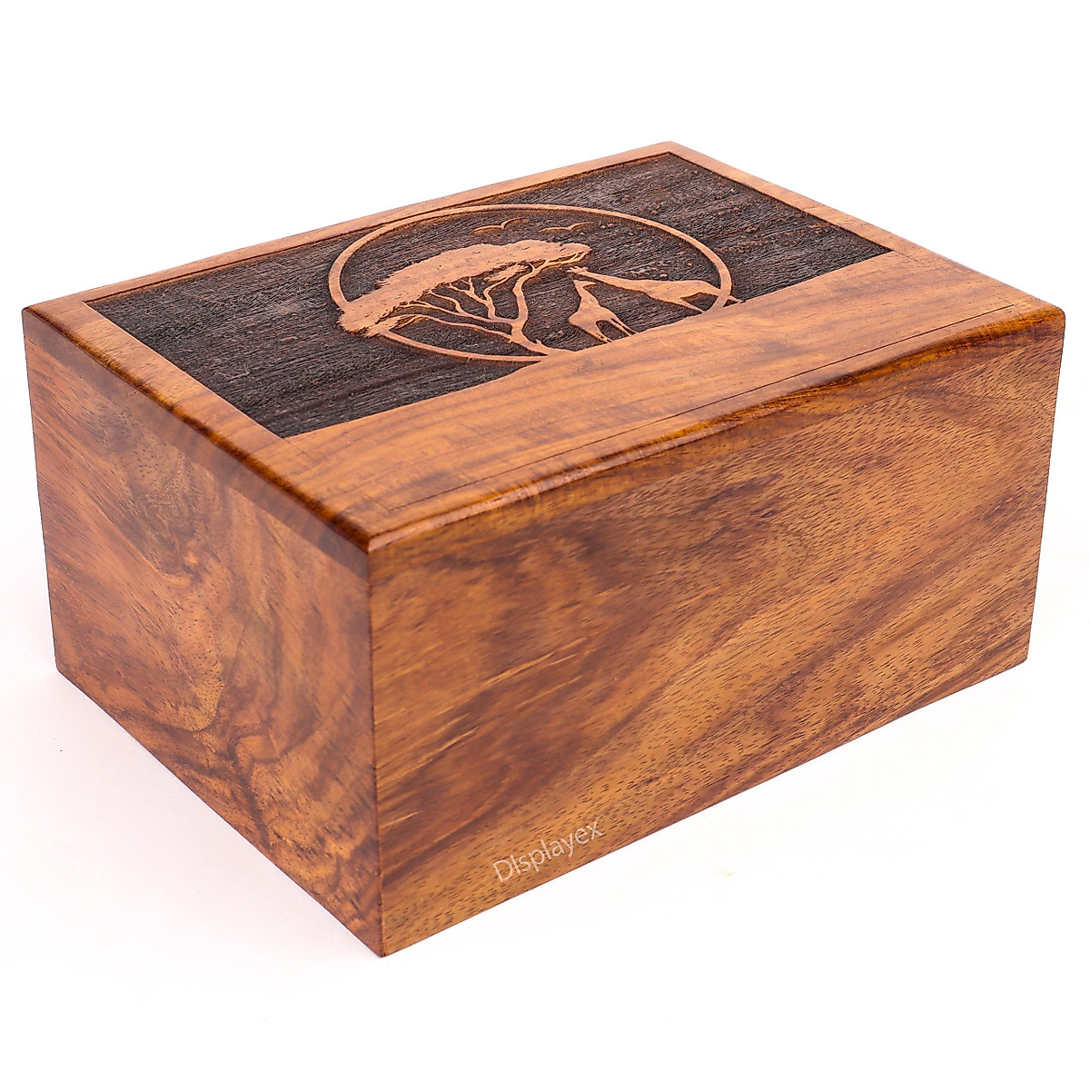 Displayex India Engraved Personalized Cremation Urn for Human Ashes - Pet Urns for Dogs Ashes, Urns for Human Ashes Adult Male Female Child, Urns for Human Ashes Dad Mom, Ashes Holder (210 lbs)