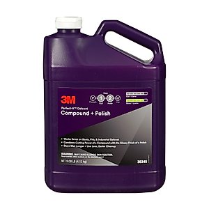 Perfect-It 3M Gelcoat Compound + Polish 30345, Professional Grade, 1 gal (9.09 lb), White