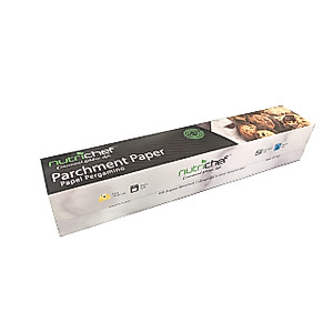 NutriChef 200 Square Foot Parchment Paper Roll | Heavy Duty Parchment Paper Roll for Baking, Easy to Cut & Non-stick Cooking Paper for Cookies, Air Frying & Grilling | Length & Width 160 FT. x 15 IN