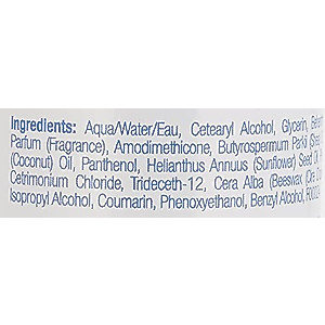 Lotta Body Hydrate Me Moisturizing Conditioner with Coconut & Shea Oils, 10 Fluid Ounce