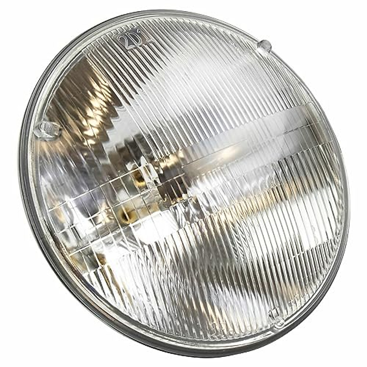 HH Building Round Headlight Headlamp Sealed Dual Beam Pair Fits HLA93558