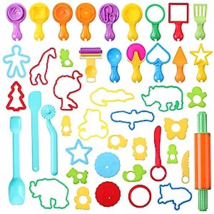 Mr. Pen- Play Dough Tools Kit, 45 Pcs, Playdough Toys, Playdough Sets for Kids, Playdough Accessories, Molds for Play Dough, Playdough Toys for Kids, Playdough Tool Set