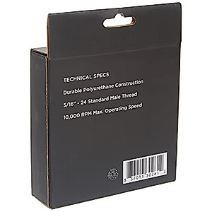 NEIKO 30261A 5” Sanding Pad with Vinyl PSA Backing, 5/16” Arbor with 24 Thread Mounts, 10,000 RPM, Sanding Pads are Ideal for Orbital and Dual Action Sander