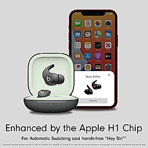 Beats Fit Pro - True Wireless Noise Cancelling Earbuds - Sage Gray with AppleCare+ (2 Years)