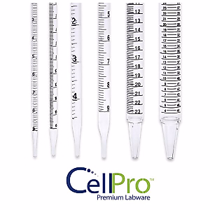 CellPro™ Serological Pipettes Sterile, Individually Wrapped, Boxed (10ml, 200)