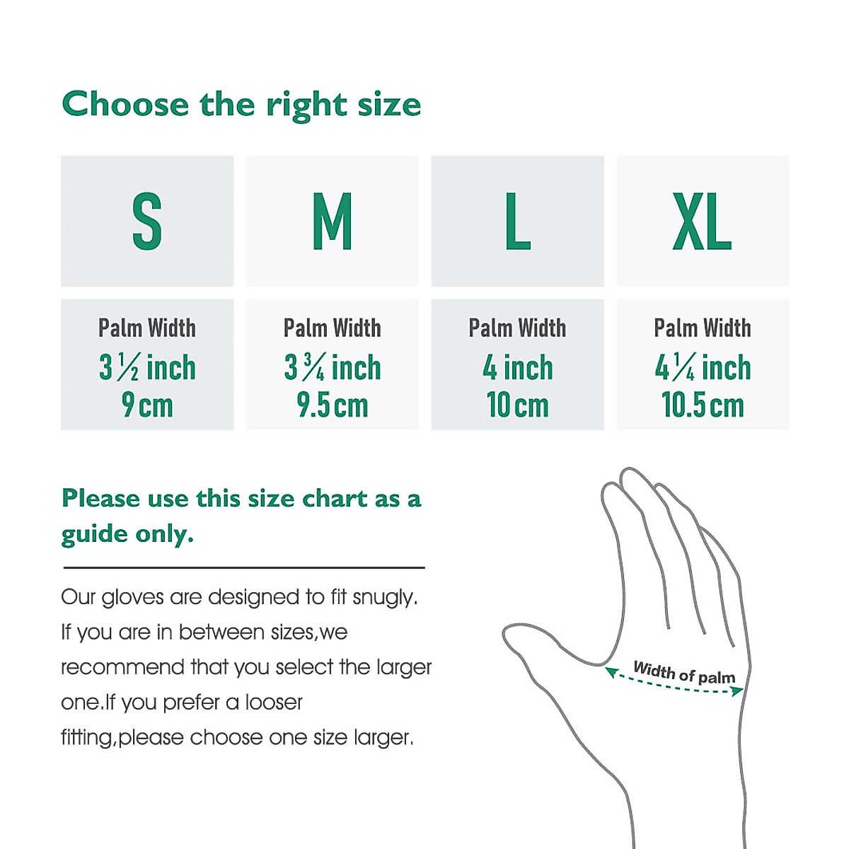 COOLJOB Fleece Lined Winter Work Gloves, Thermal Warm Freezer Gloves, 100% Recycled Polyester Base, Cold Weather Gloves with Non Slip Grip, Thick Windproof Gloves, 1 Pair, Small, Green