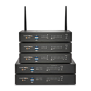 Sonicwall TZ370 Secure Upgrade Plus - 3YR Threat Edition (02-SSC-7287) | TZ370 Network Security Appliance with 3 Year Threat Protection Service Suite | Next-Generation Firewall