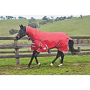 WeatherBeeta ComFiTec Classic Combo Neck Medium, Red/Silver/Navy, 75"