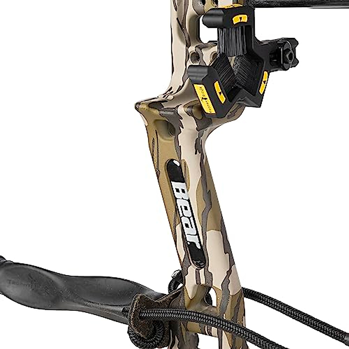 Bear Archery Legit Ready to Hunt Compound Bow Package for Adults & Youth, Right Hand, Mossy Oak Bottomland