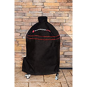 Kamado Joe KJ-GC23BWFS Classic Joe 18-inch Grill Cover, Black