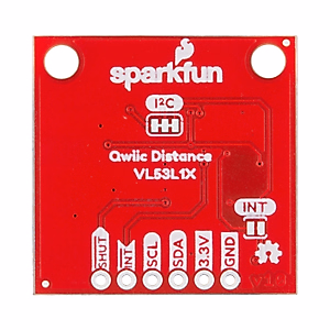 SparkFun Distance Sensor Breakout - 4 Meter, VL53L1X - (Qwiic) - Next Generation ToF Sensor Module - Operating Voltage 2.6V - 3.5V - 1mm Precision - +/-5mm Accuracy - Minimum Read Distance 4cm