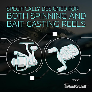 Seaguar Tatsu 100% Fluorocarbon Fishing Line DSF, 15lbs, 200yds Break Strength/Length - 15TS200