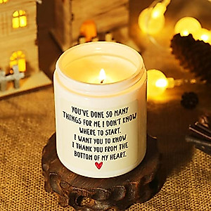 Lavender Scented Candles - Thank You Gifts for Women - Best Friend, Friends Gifts, Graduation, Mothers Day, Christmas Birthday Gifts - Appreciation Gifts for Teacher, Coworkers, Mom, Wife, Nurse