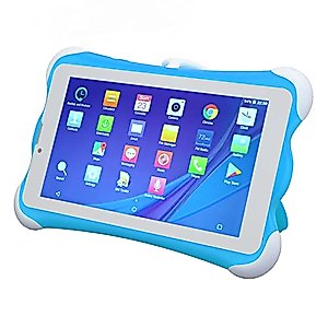 VINGVO Children Tablet, Eye Protection Kids Tablet Blue Call for Education (US Plug)