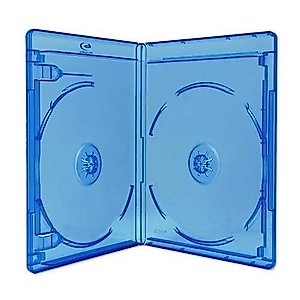 New 28 Pk Viva Elite Blu-Ray Double Case Box 12.5 mm Standard Size Hold 2 Discs (Pack of 28 Individual BD Cases)