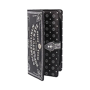 Nemesis Now Embossed Purse, Gothic Wallet, 18.5cm - Ouija Spirit Board