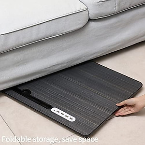 Rectangular Desktop Laptop Bed Desk,Bed Tray Table with 4 USB Port, Computer Laptop Stand for Port/Cup Holder/Storage Drawer,for Bed /Couch /Sofa Working, Reading (White)