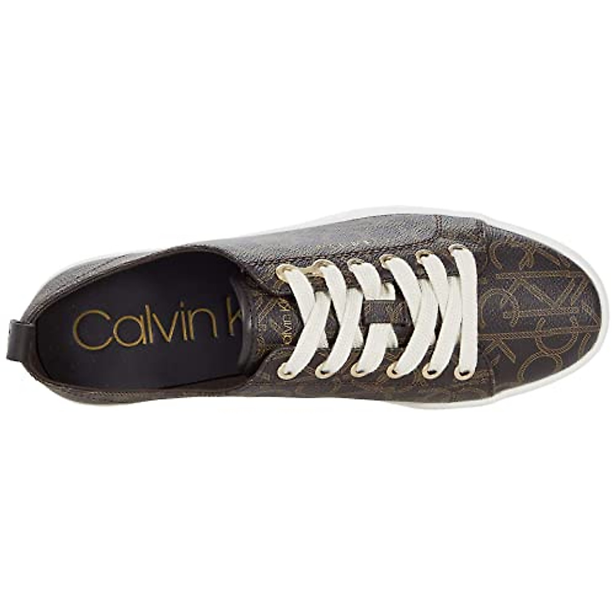 Calvin Klein Womens Michaela Brown 7 M