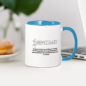 CafePress CHEMISTRY MOLECULE Mug Ceramic Coffee Mug, Tea Cup 11 oz