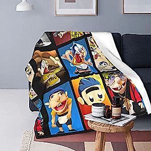 Woodyotime Sml Jeffy Top Selling Merchandise Ultra-Soft Micro Fleece Blanket 50"X40"
