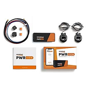 Generac W2HEM GNRC PWRview Monitor, Black, Orange