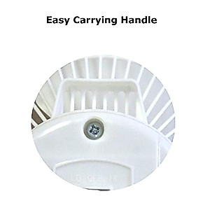 Optimus F-0610 6 Inch Personal Table Fan , White