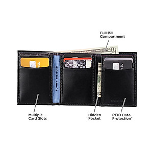 Tommy Hilfiger Men's Leather Trifold Wallet