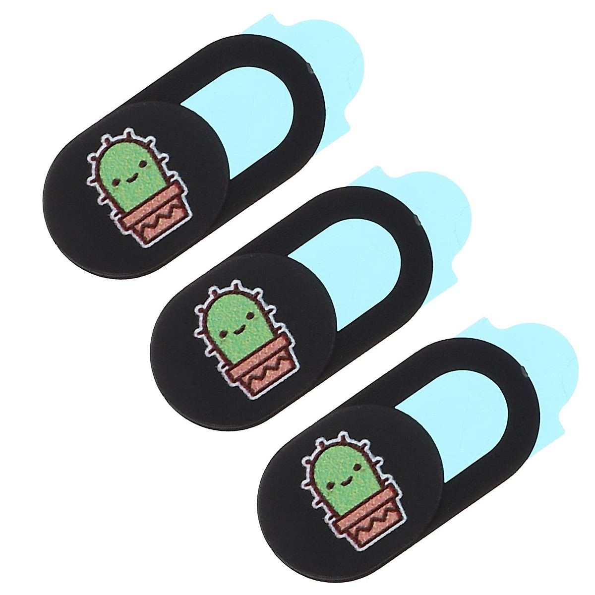 ibasenice 3pcs Privacy Cover Tablet Camera Covers Computer Lens Covers Tablet Webcam Lids Camera Protectors Privacy Lens Covers Webcam Lens Covers Laptop Webcam Covers Phone Webcam Covers