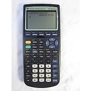 Texas Instruments TI 83 Plus Graphics Calculator