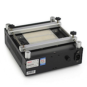 853A 600W IR Preheating Rework Station PCB Infrared Preheater BGA Rework Hot Plate Preheating Oven Welder 50℃-350 ℃ 110V