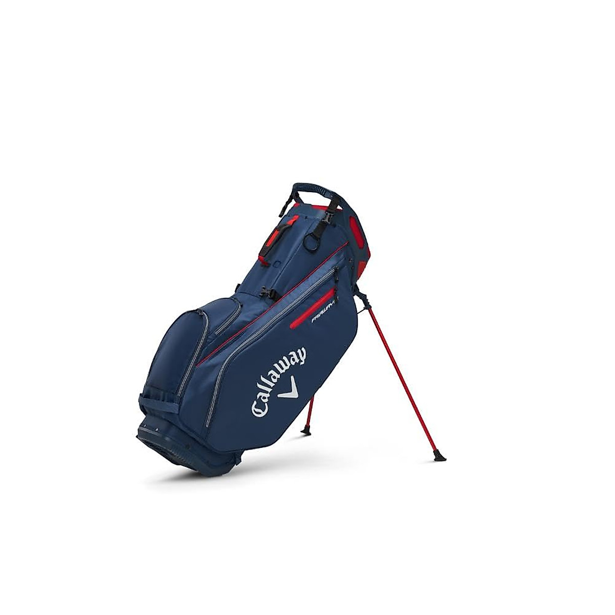 Callaway Golf 2022 Fairway 14 Stand Bag, Navy/Red/White Color