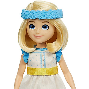 Mattel Spirit Untamed Miradero Festival Abigail Doll (7-in) with Dress, Floral Crown & Boomerang Horse (8-in), Floral Garland, Saddle & Brush, Great Gift for Ages 3 Years Old & Up