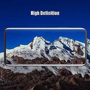 Alinsea Screen Protector for OnePlus 7 Pro/7T Pro Tempered Glass [Full Adhesive] [Fingerprint Sensor Compatible][3D Glass] Screen Protector for OnePlus 7 Pro/7T Pro