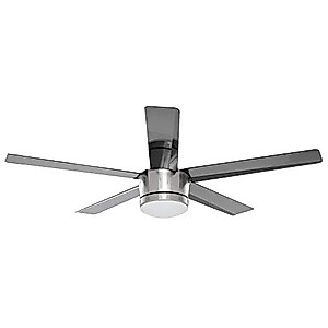 Home Decorators Collection SW1422BN Merwry 52 in. LED Brushed Nickel Ceiling Fan