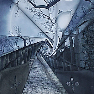 OUYIDA 10X10FT Halloween Theme Pictorial Cloth Customized Photography Backdrop Background Studio Prop TP17C