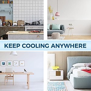 Antarctic Star Compact Refrigerator Mini Fridge with Freezer, Single Reversible Door, Dorm Fridge, Removable Glass Shelf, Defrost Button, for Bedroom, Office, Garage, 1.4 Cu. Ft, Black