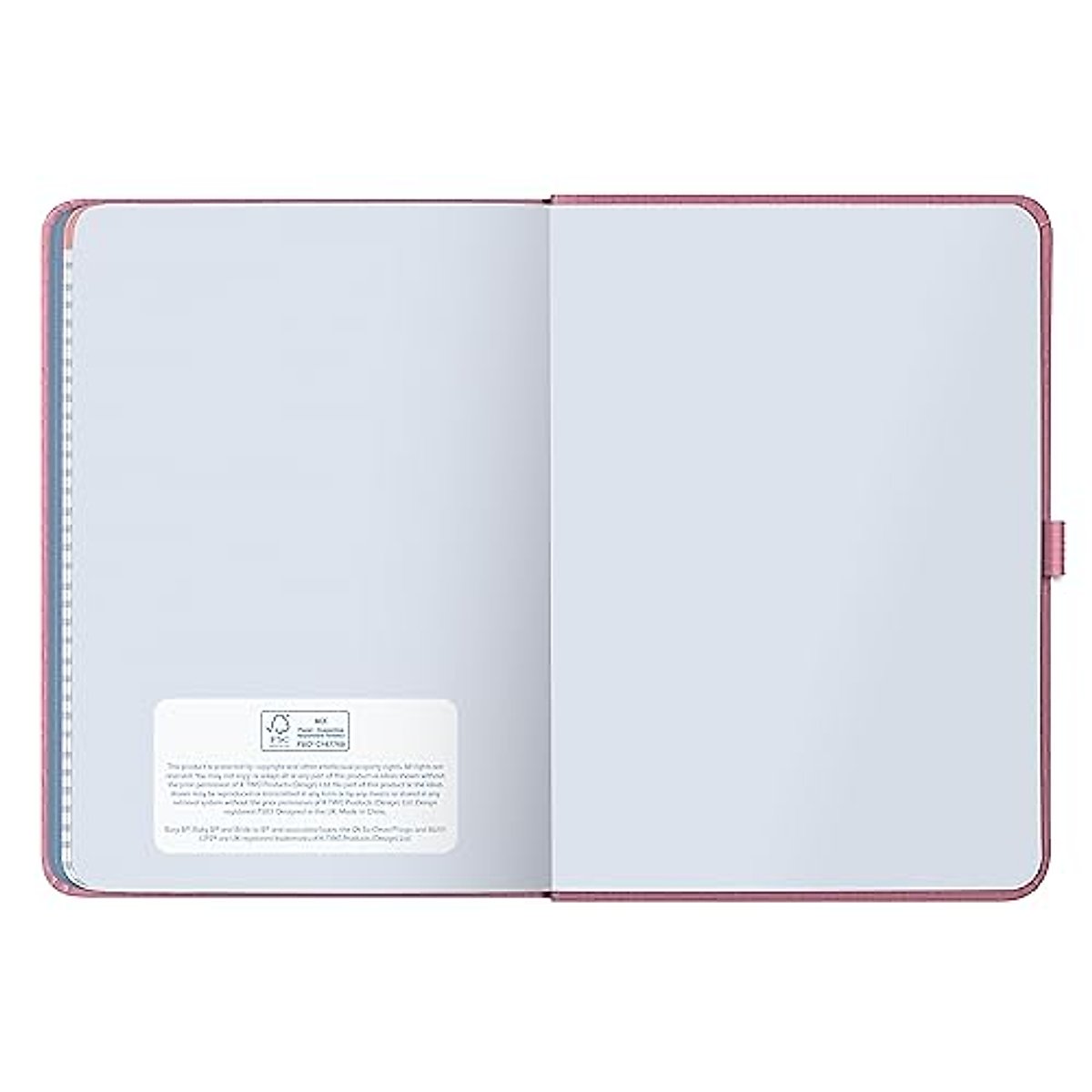 Busy B A5 To Do Diary January to December 2024 - Pink - Faux Leather Week to View Diary with Notes, Tear-Out Lists & Pockets
