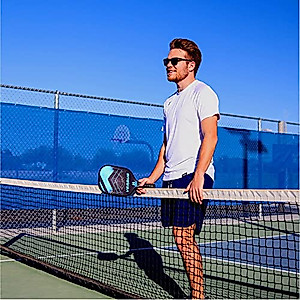 Helium Versus Pickleball Paddle Set of 2 - USAPA Certified - Graphite Fiberglass Surface, Lightweight Honeycomb Core - 2 Rackets, 4 Balls, 1 Sports Bag