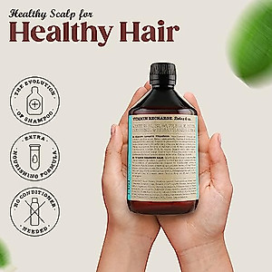 Eva Professional Hair Care Vitamin Recharge Detox & Co. Cleansing Balm Shampoo for Dry Hair - 3.38 Fl oz/100ml