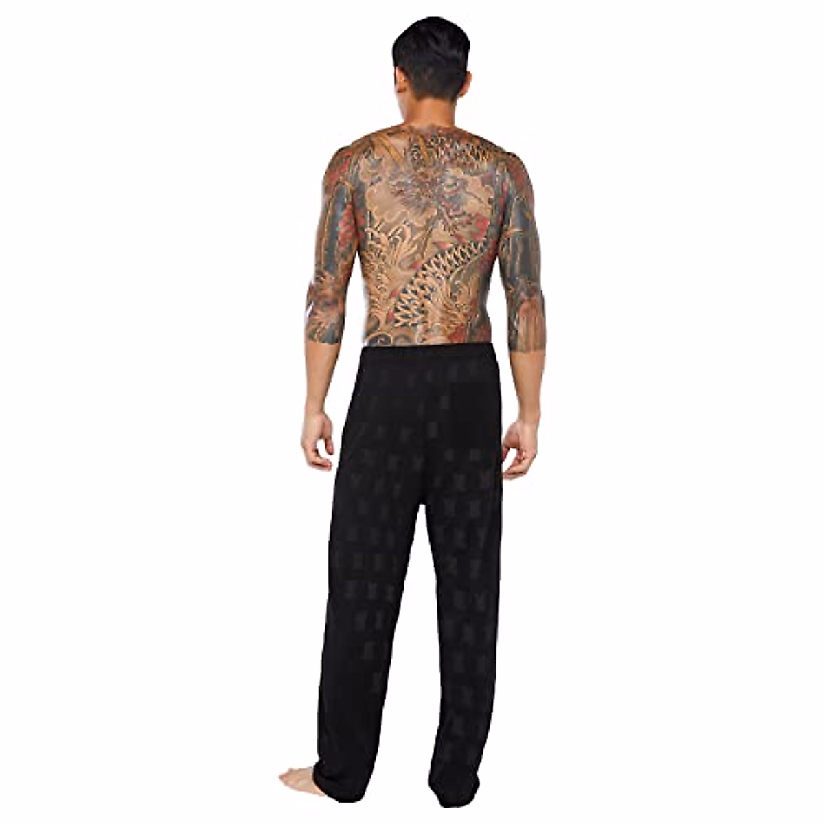 Savage X, Men's Sheer X Sleep Pant, Black Caviar, L