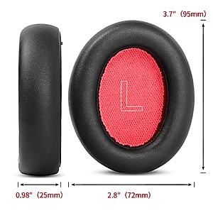 YunYiYi Soundcore Q10 BT Earpads Ear Cushions Compatible with Anker Soundcore Life Q10 Q10 BT Headphone Replacement Ear Pads Ear Cups Parts