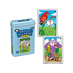 Super Duper Publications | What are They Asking? Fun Deck Flash Cards | Educational Learning Resource for Children