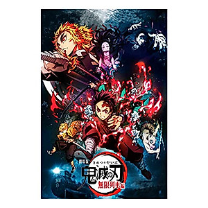 WEMAKES Anime Poster 12X16 Inch Canvas Poster Home Decor Painting Anime Wall Art Fans Gift No Frame