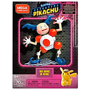 Mega Construx Pokemon Detective Pikachu Mr. Mime