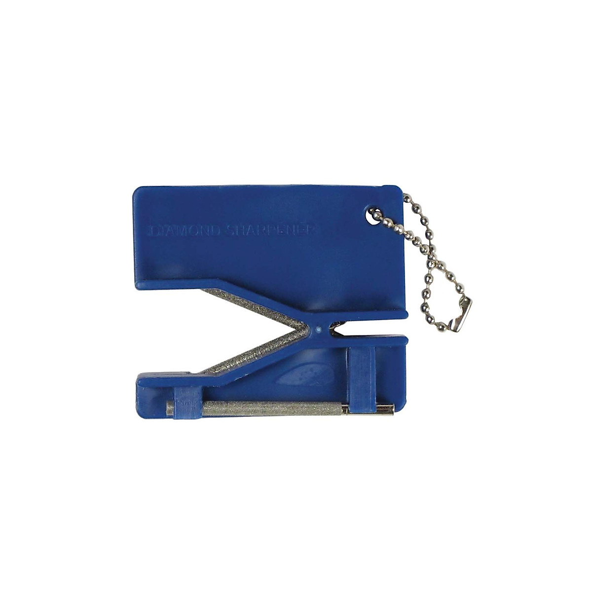 SE 2" Pocket Diamond Knife and Scissors Sharpener with Keychain - SB-DS