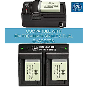 BM Premium NB-13L Battery for Canon PowerShot SX740 HS, G1 X Mark III, G5 X, G5 X Mark II, G7 X, G7 X Mark II, G7 X Mark III, G9 X, G9 X Mark II, SX620 HS, SX720 HS Digital Cameras